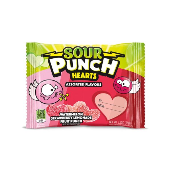 Sour Punch Hearts Assorted Flavours 56g Hey Sweetie Shop sour-punch-hearts-assorted-flavours-56g-hey-sweetie-shop